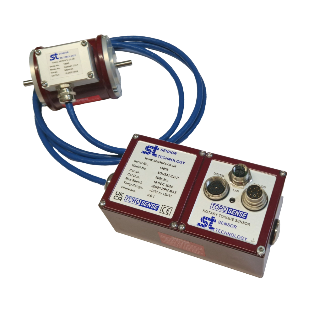 Digital Rotary Torque Sensors with External Electronics - SGR540/SGR541 ...